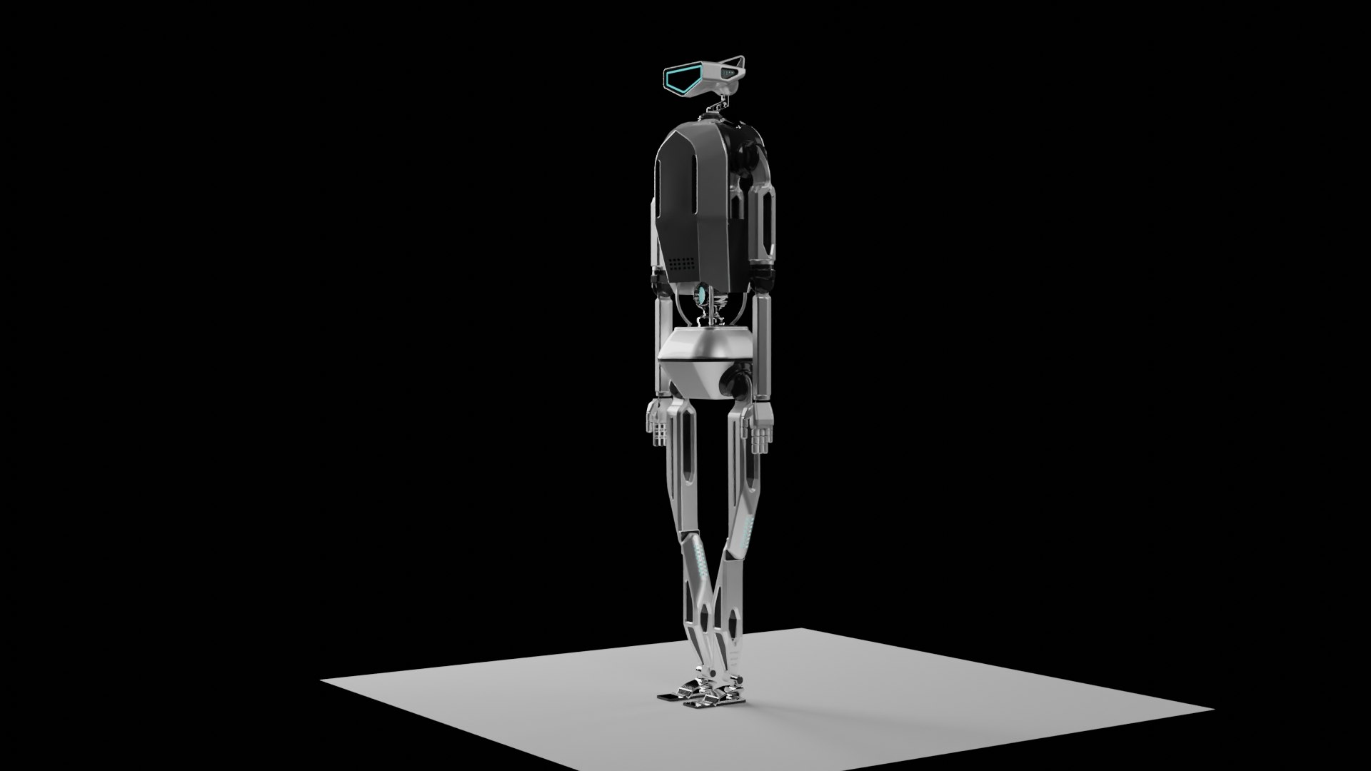 Robot Biped 3D - TurboSquid 2229063