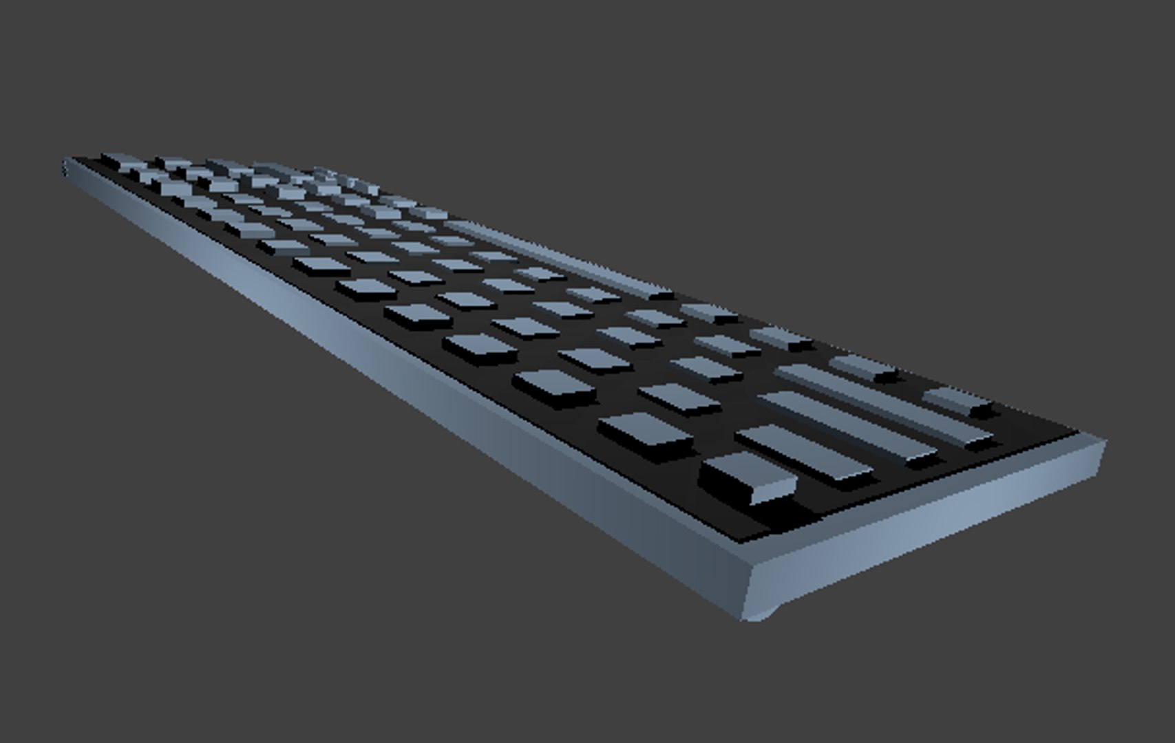 Portable Keyboard 3D Model - TurboSquid 1281917