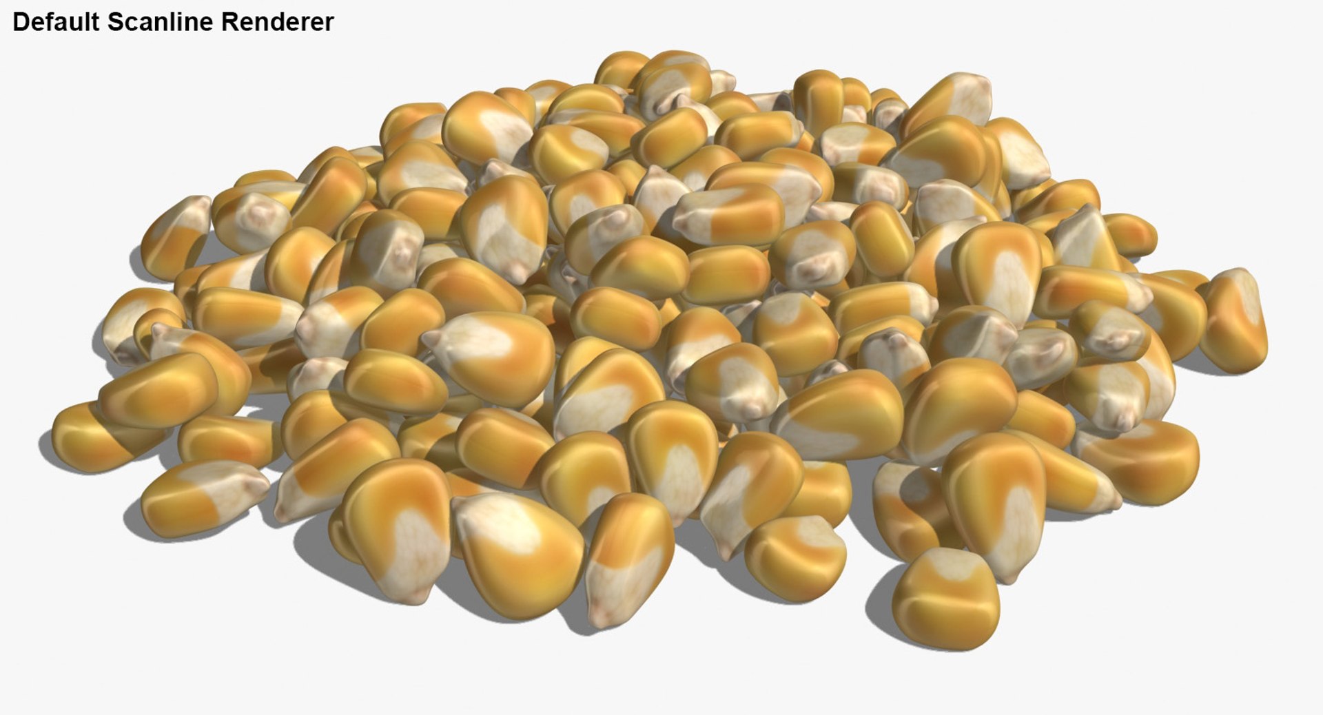 3D Realistic Corn Kernel Model - TurboSquid 1192453
