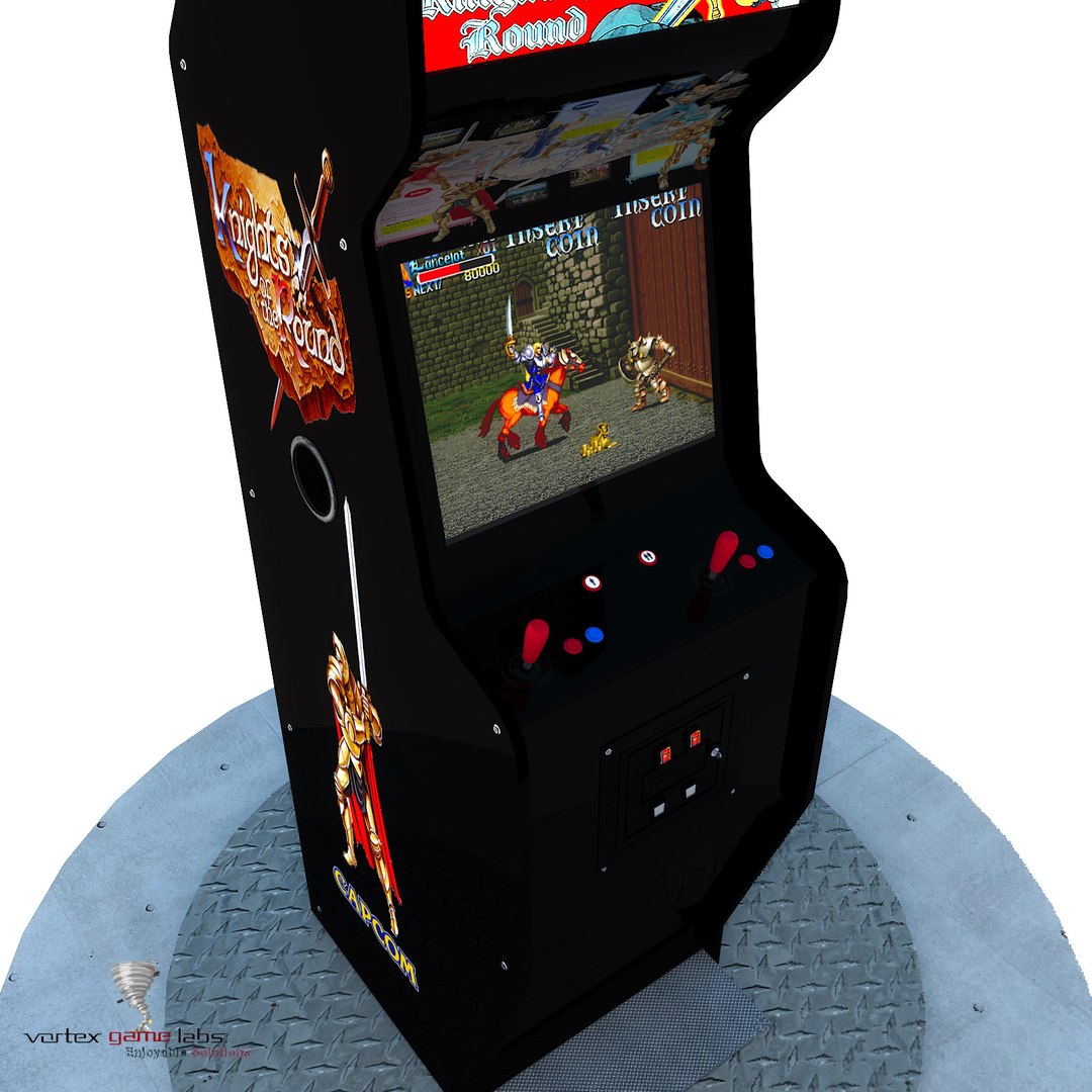 Classical Arcade Knights 3d Max