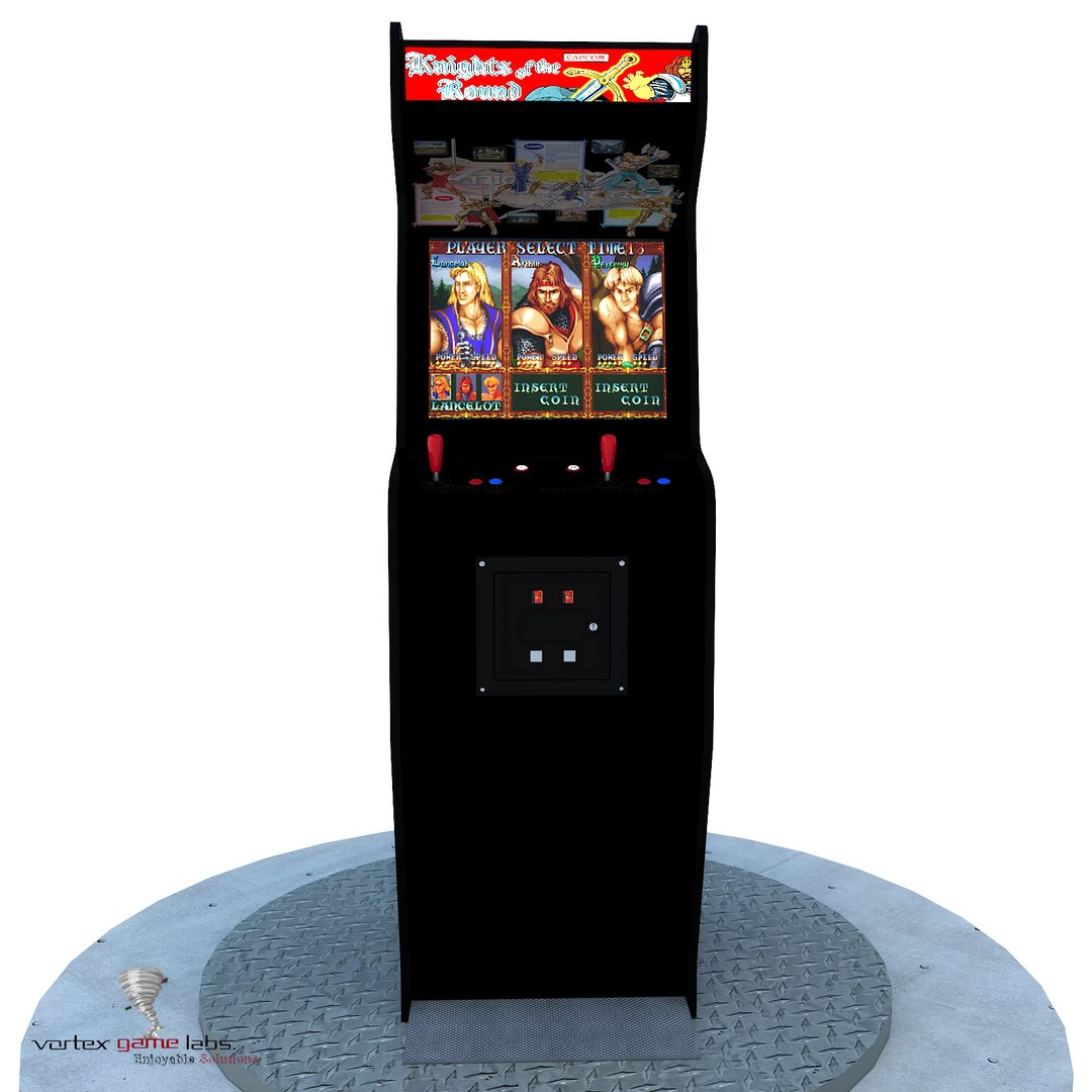 Classical Arcade Knights 3d Max