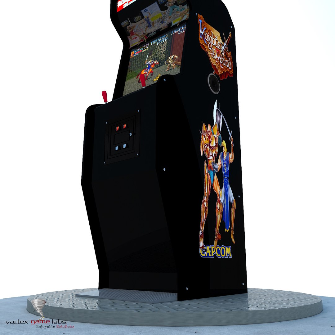 Classical Arcade Knights 3d Max