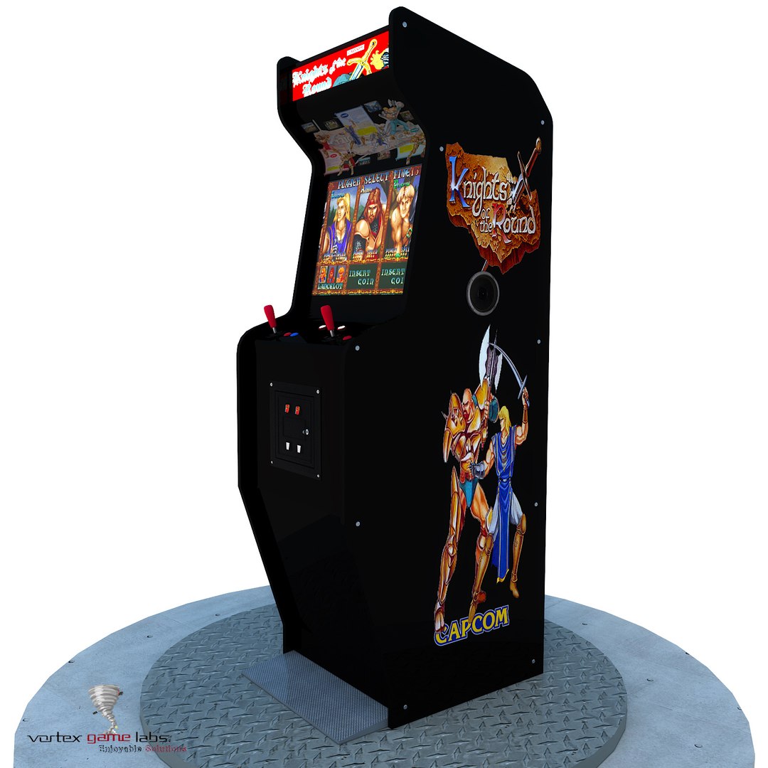 Classical Arcade Knights 3d Max