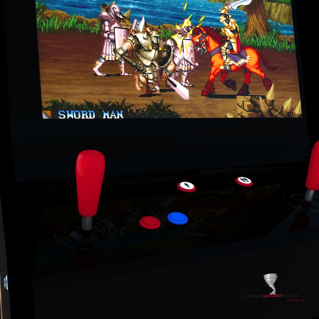 Classical Arcade Knights 3d Max