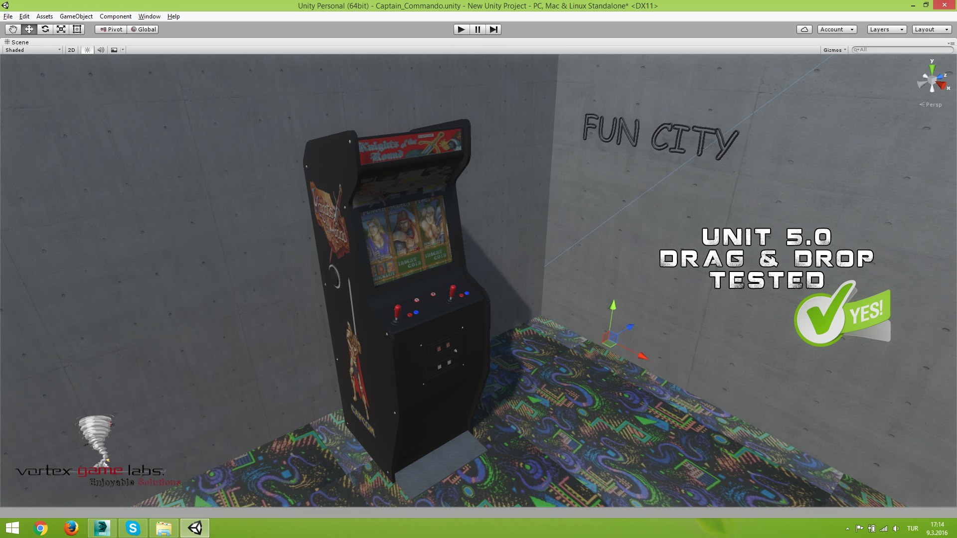 Classical Arcade Knights 3d Max