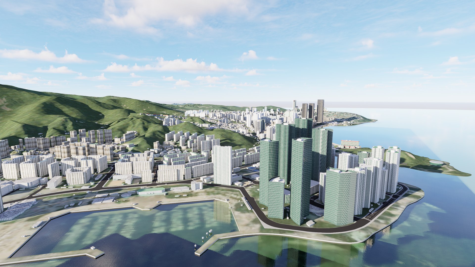 Busan South Korea 3D - TurboSquid 2271884