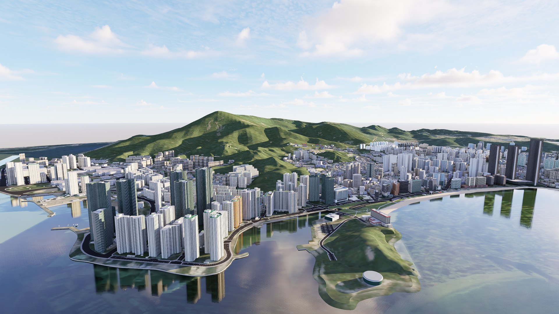 Busan South Korea 3D - TurboSquid 2271884