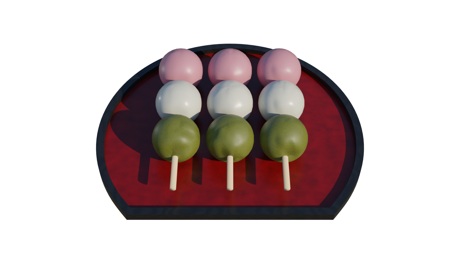 3D Model Dango -Japanese Sweets- - TurboSquid 2292122