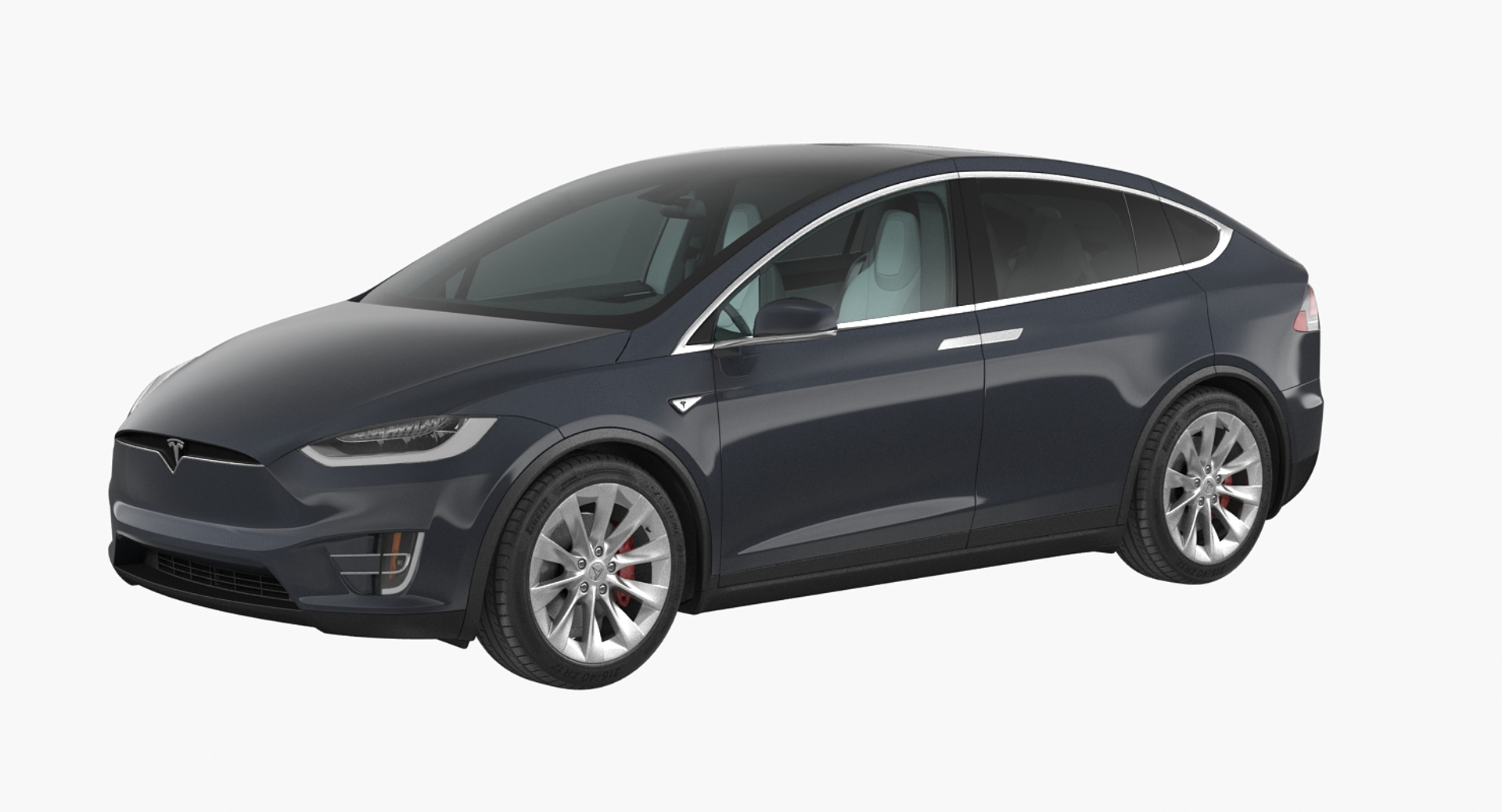 Tesla X 60d 2017 3D Model | 1146096 | TurboSquid
