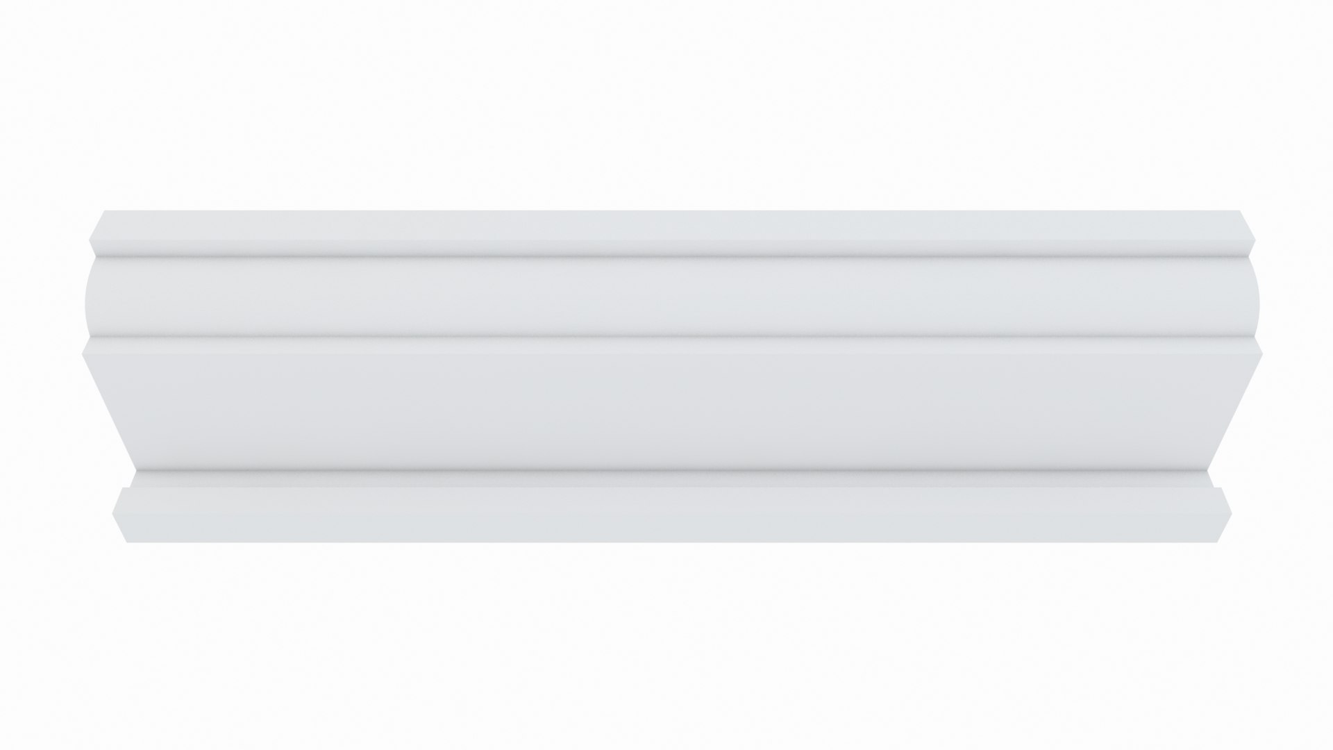 3D Model Cornice 103 Straight - TurboSquid 2026387