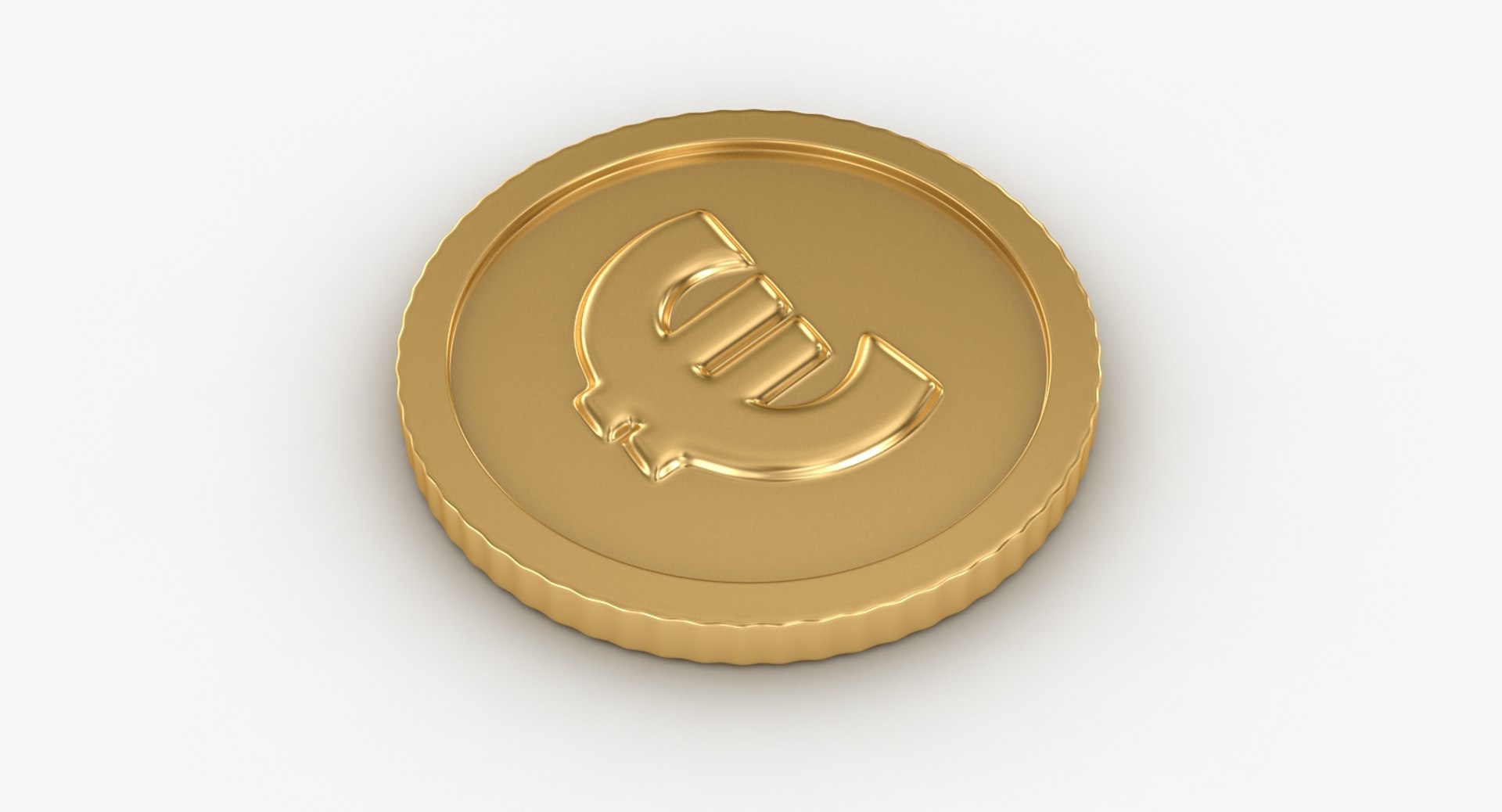 Euro Coin 3D Model - TurboSquid 1221349