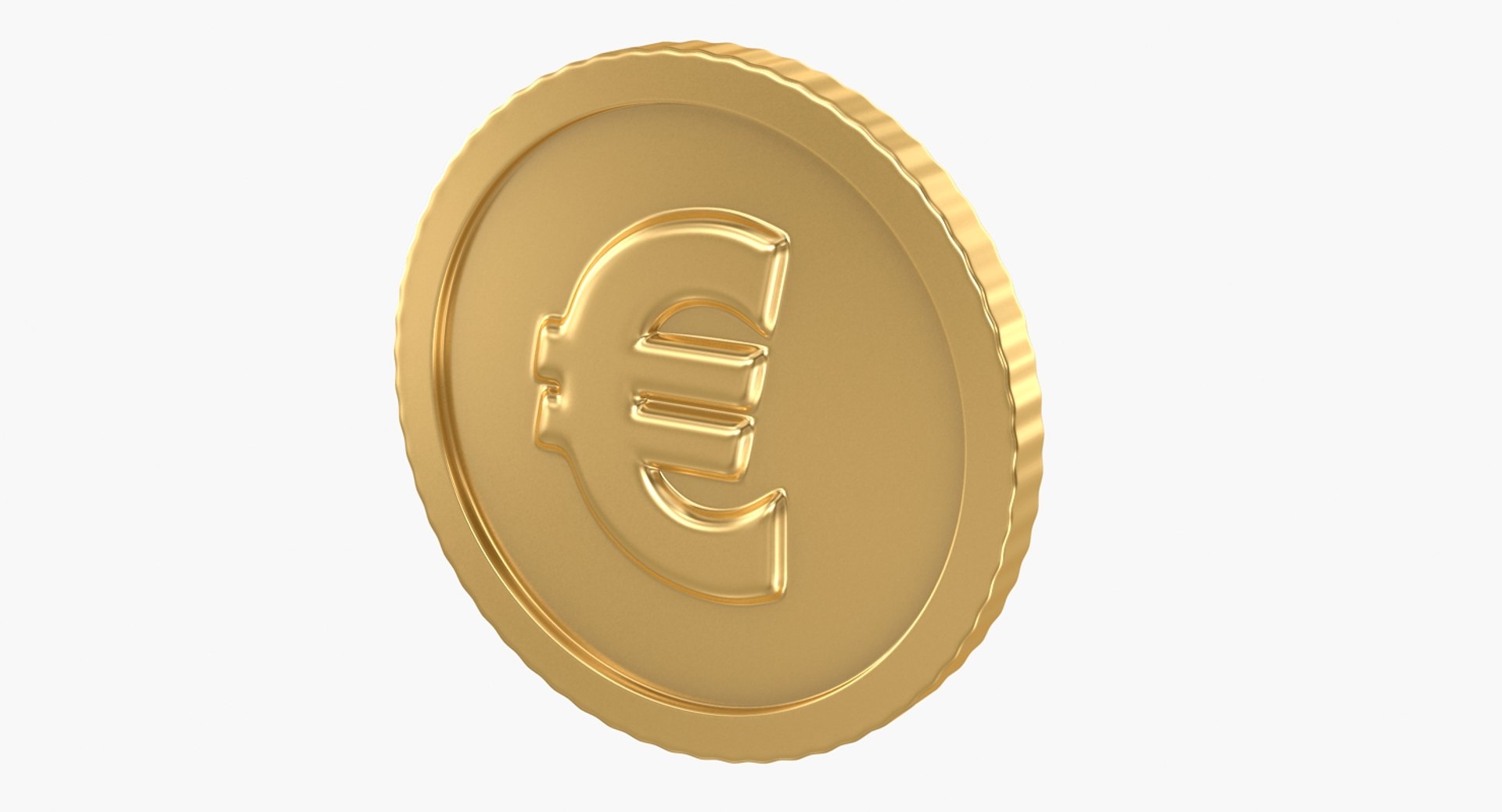 Euro coin 3D model - TurboSquid 1221349