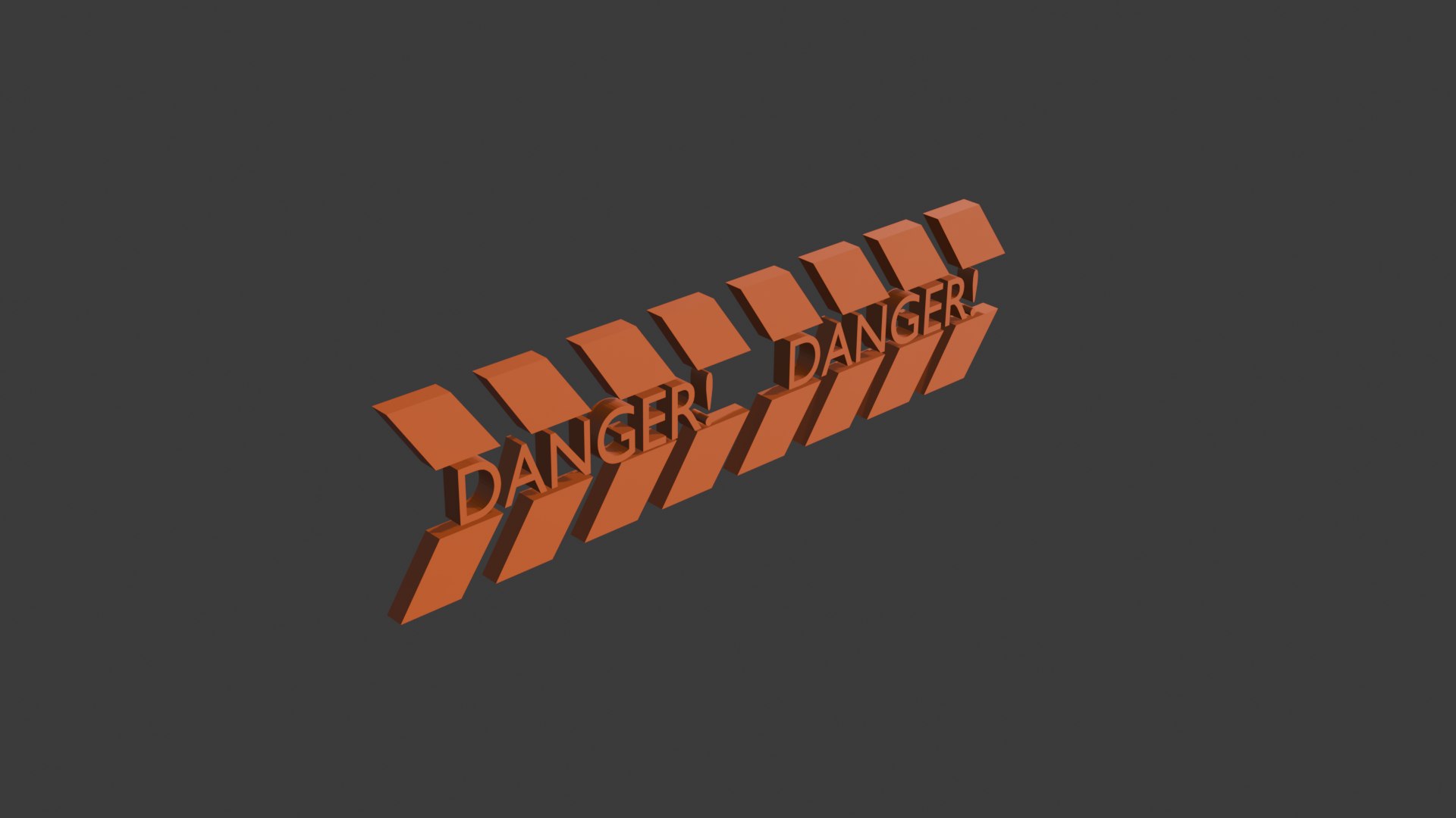 3D Danger Icon 1 Model - TurboSquid 2455504