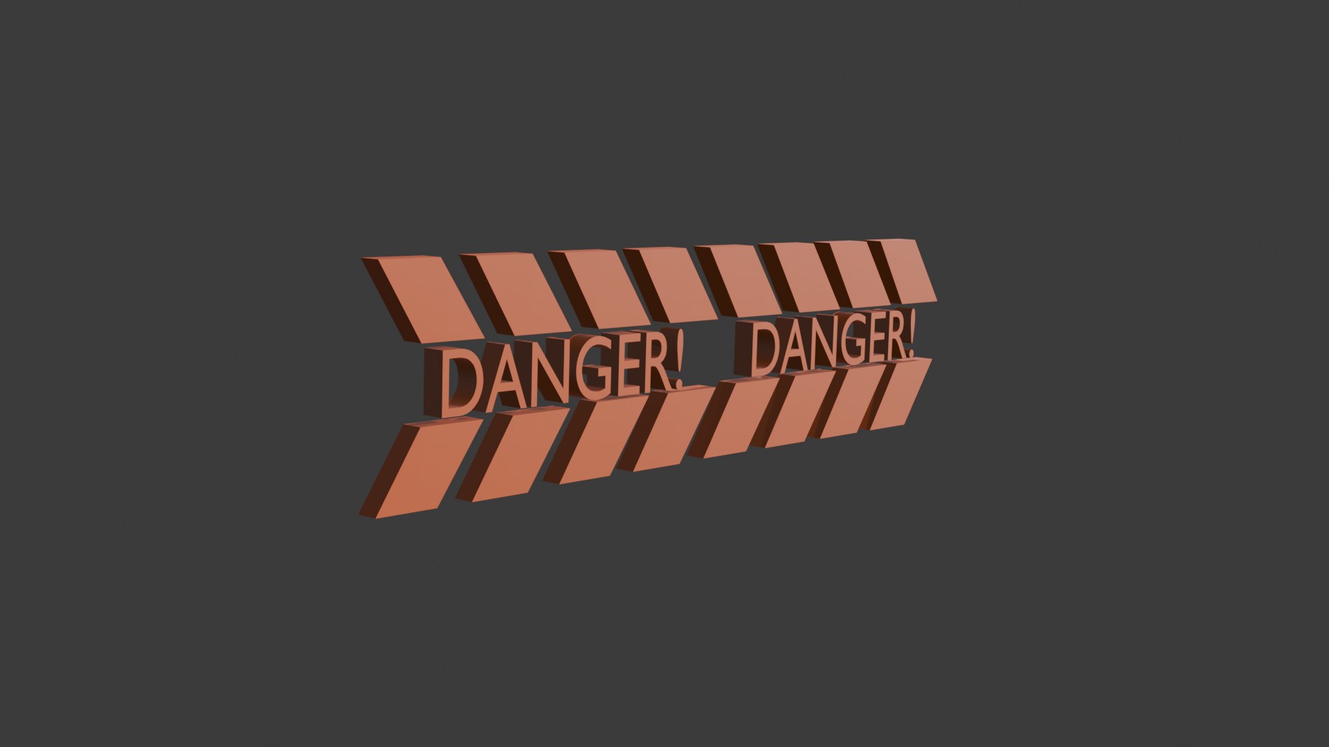 3D Danger Icon 1 Model - TurboSquid 2455504