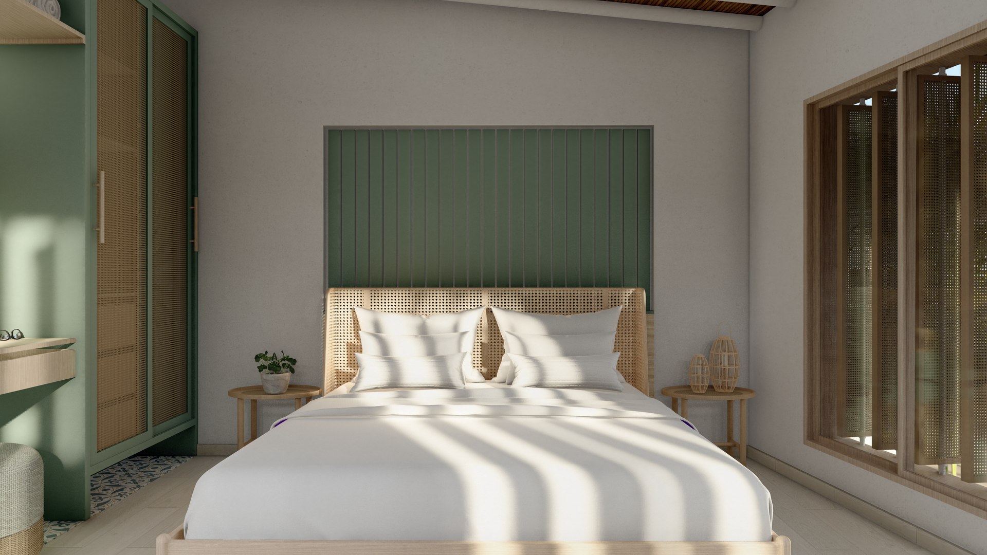 3D BEACH HOTEL ROOM - TurboSquid 1954090