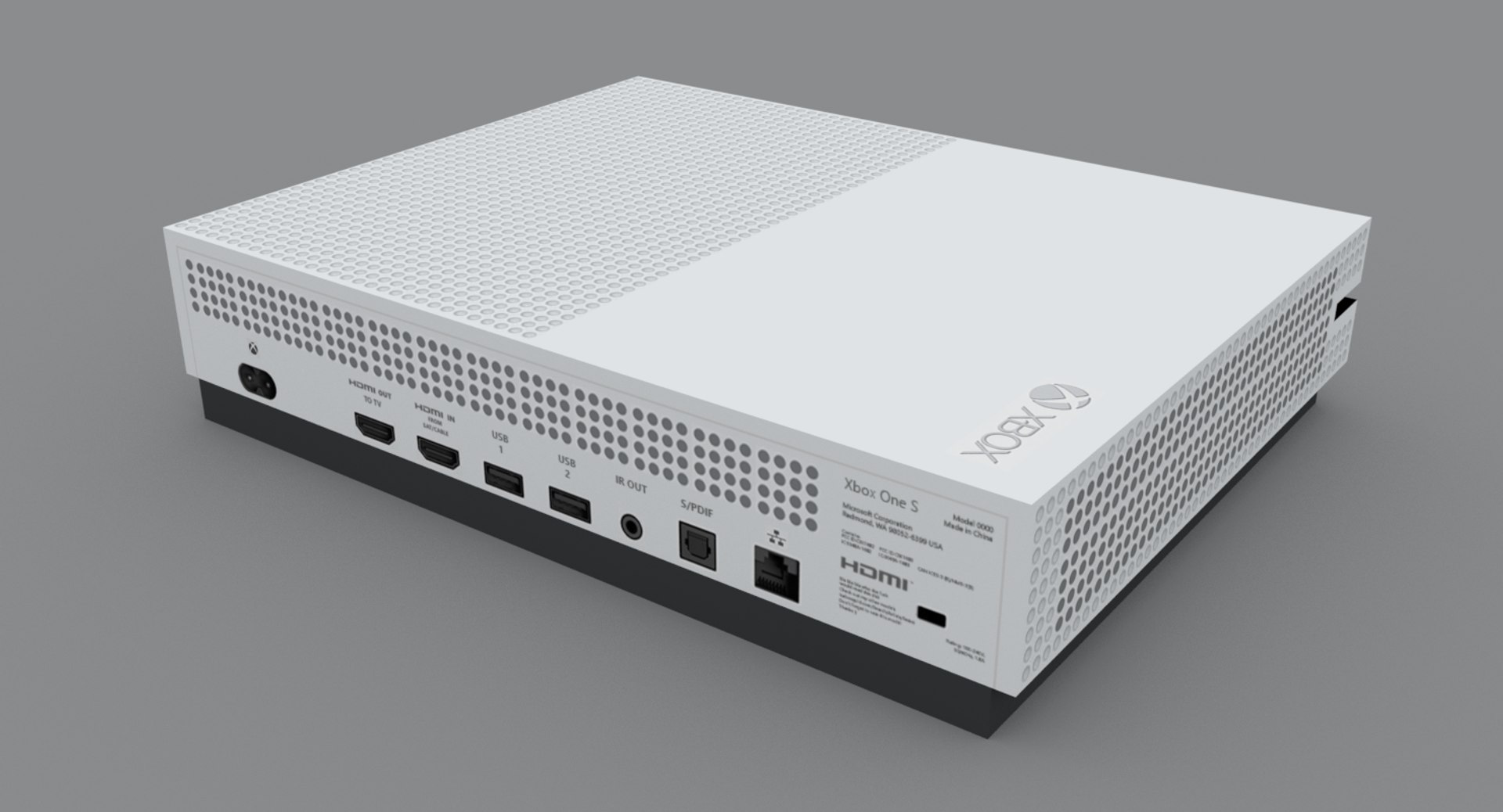 3D Model Xbox S - TurboSquid 1194419