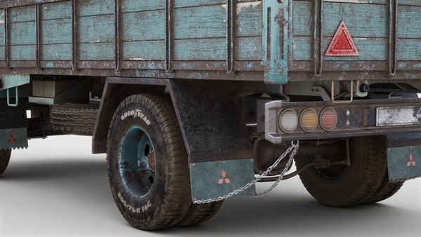 modelo 3d Mitsubishi Fuso Canter mk3 PBR - TurboSquid 2119318