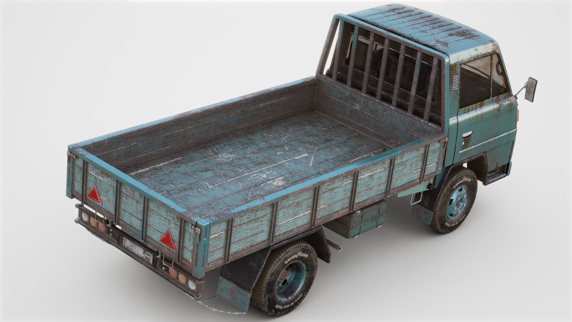 Mitsubishi Fuso Canter Mk3 PBR 3D Model - TurboSquid 2119318