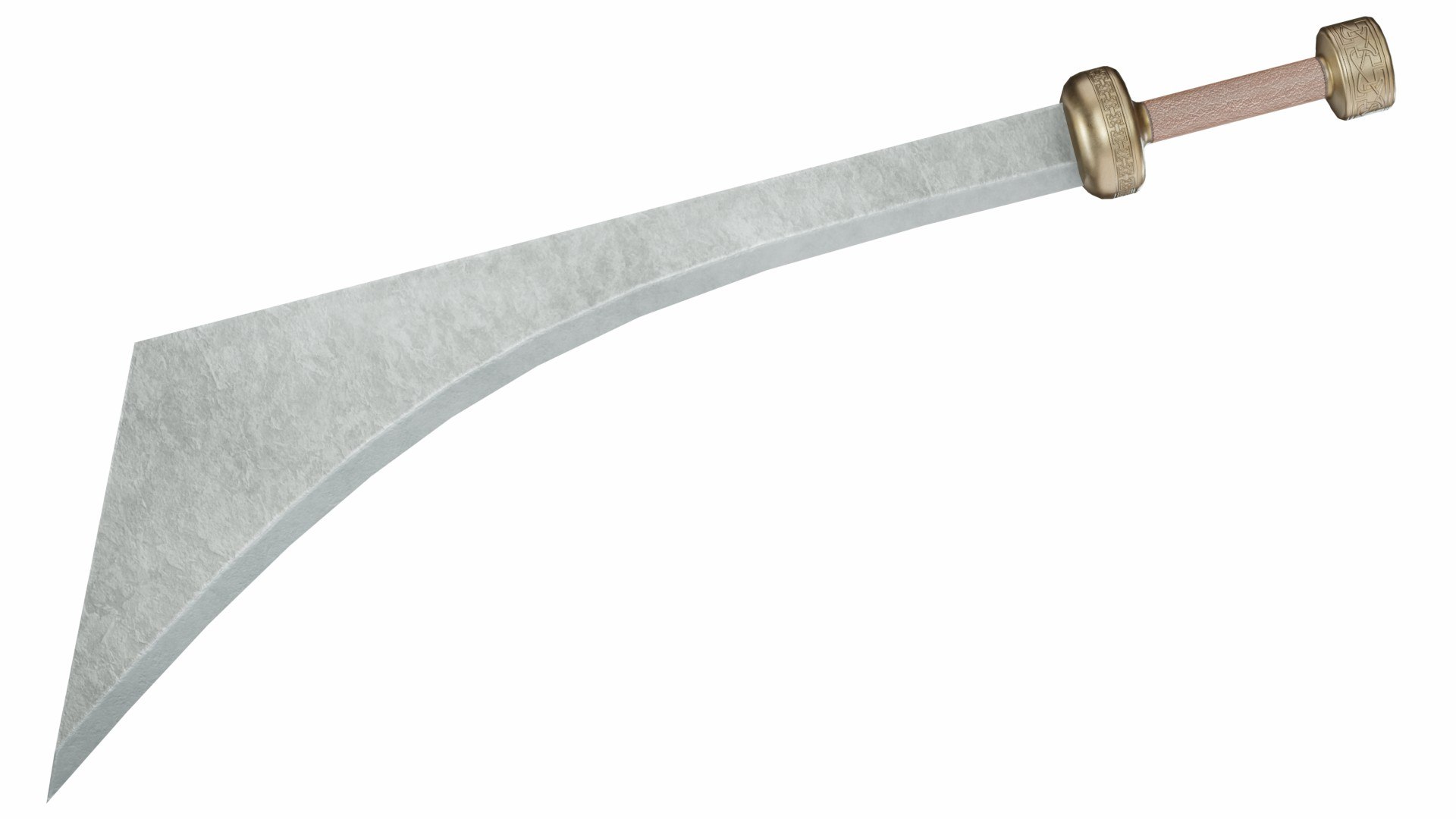 3D Curved sword 9 - TurboSquid 2048918
