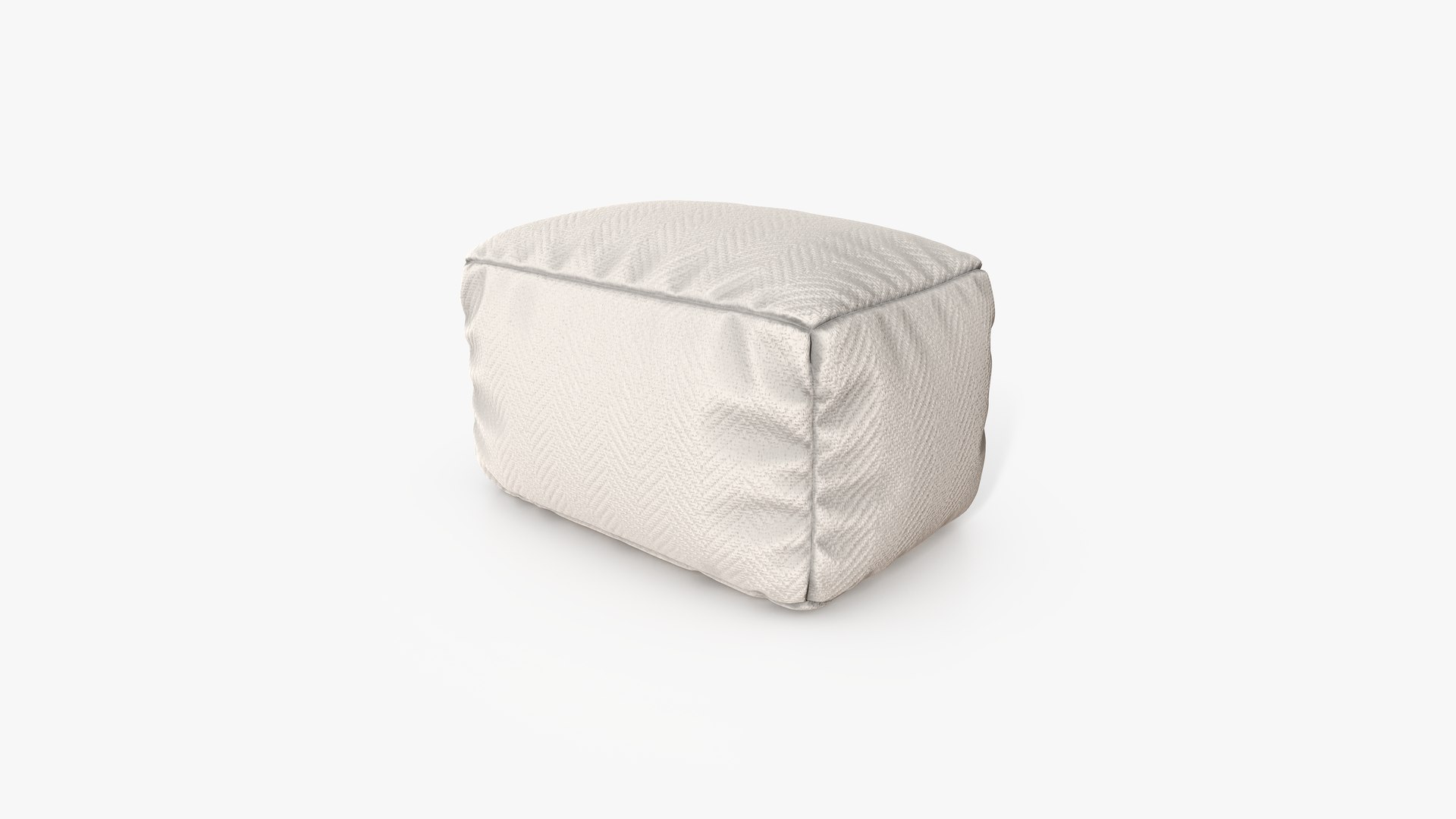 Pouf Zigzag 3D Model - TurboSquid 2350843