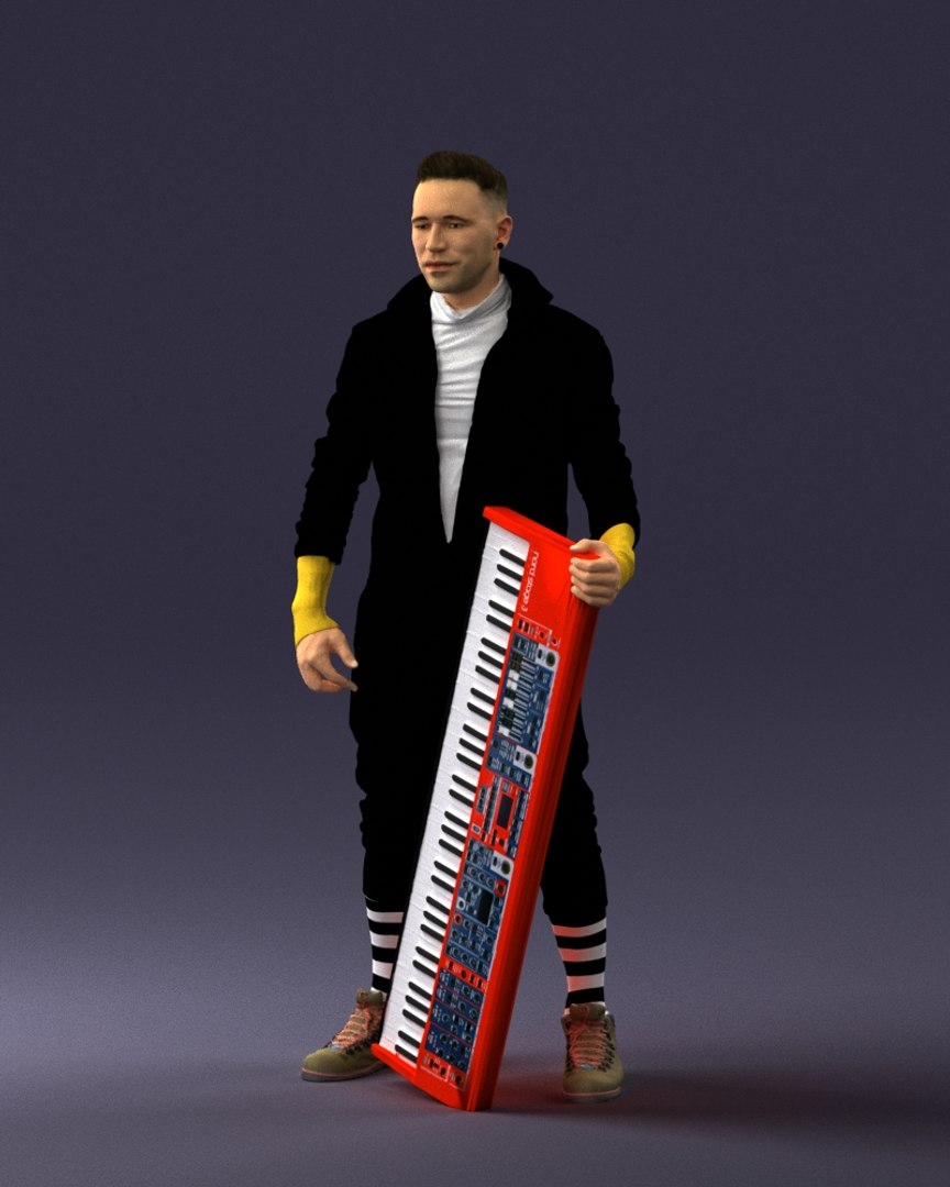 Musician Music 3D Model - TurboSquid 1387972