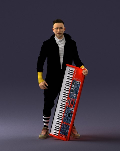 Musician music 3D model - TurboSquid 1387972