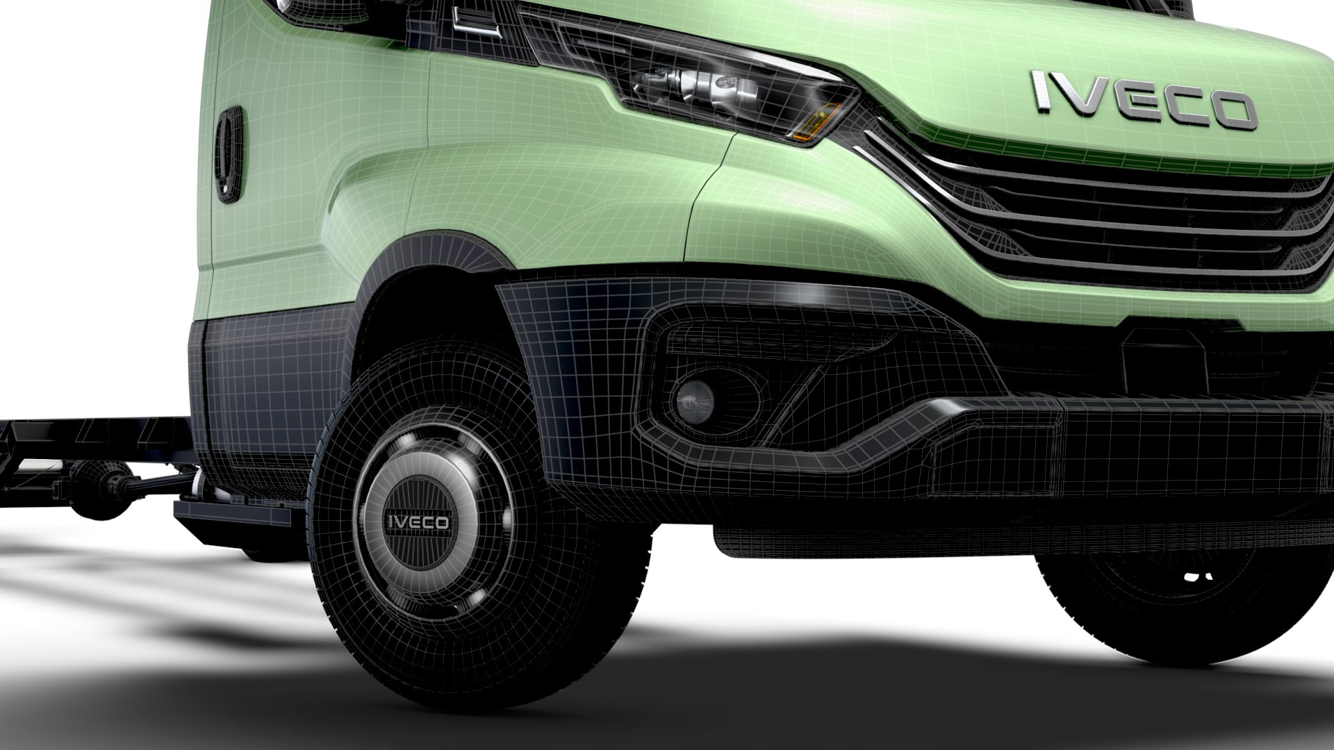 3D Iveco Daily Single Cab L5 Chassis 2026 - TurboSquid 2485526