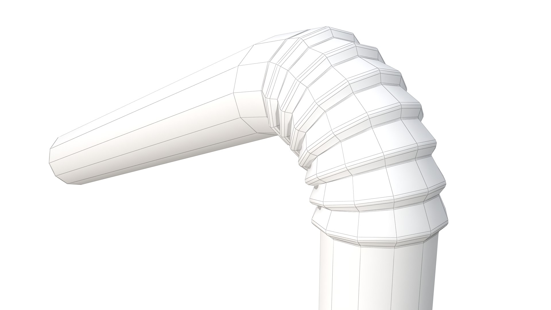 Bendy Plastic Drinking Straw Striped Model - TurboSquid 1801209