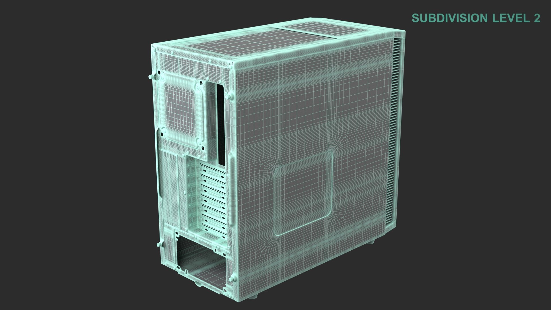 3D model Computer Case - TurboSquid 2001077