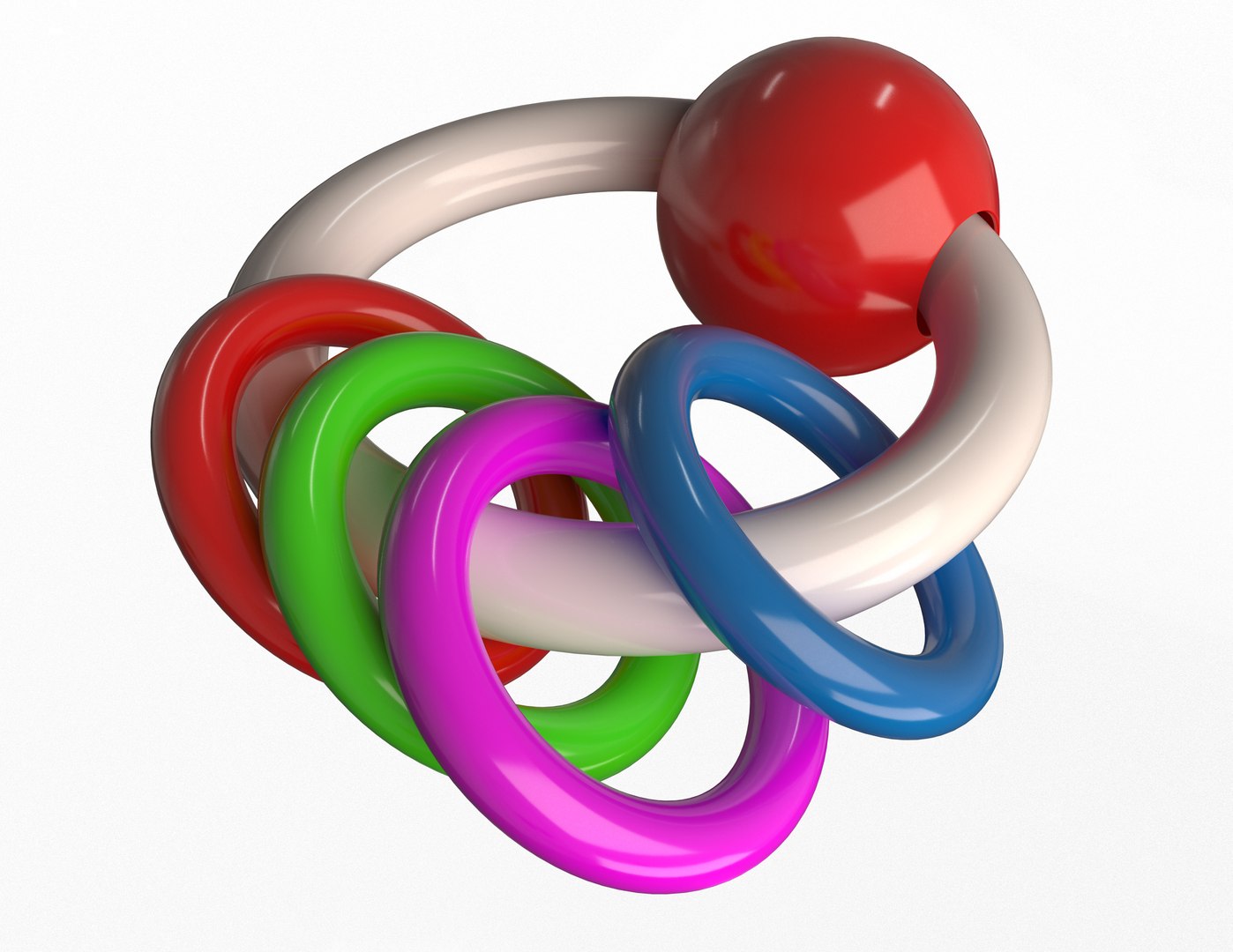 3D Baby Rattle model - TurboSquid 1731042