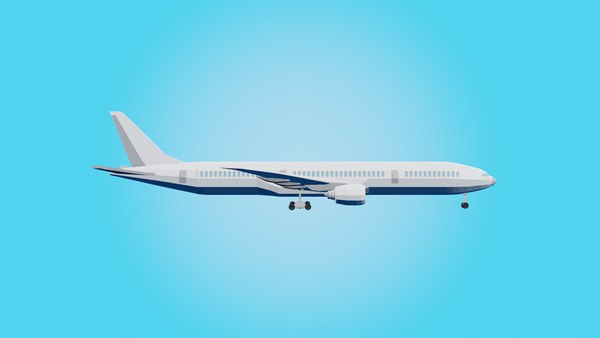 3D model Low Poly Airbus Plane - TurboSquid 1915811