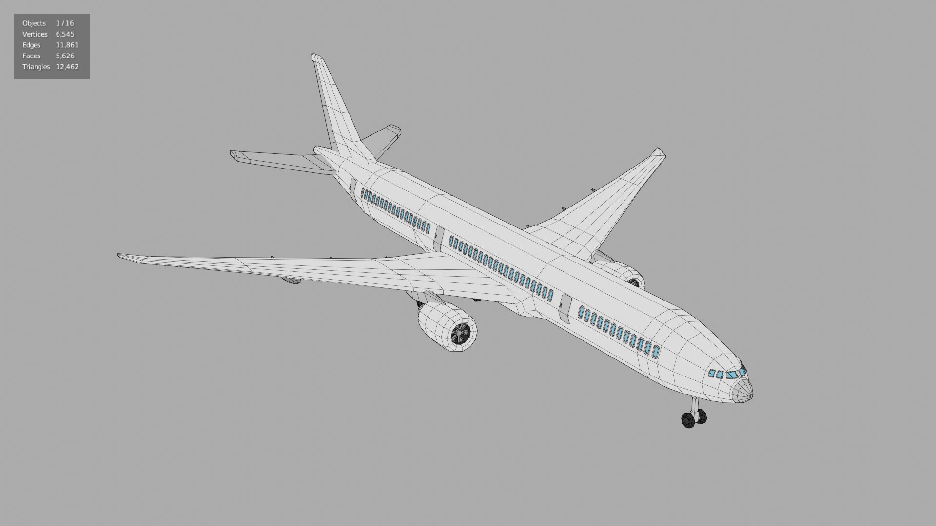 3D Model Low Poly Airbus Plane - TurboSquid 1915811