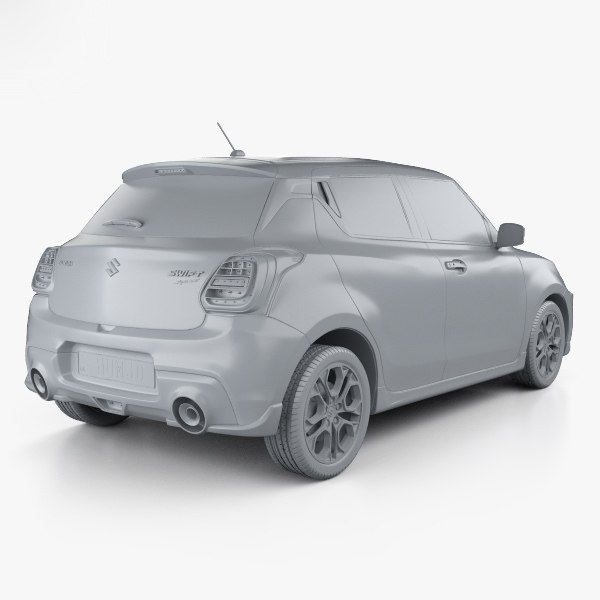 modelo 3d Suzuki Swift Sport 2017 - TurboSquid 1391771