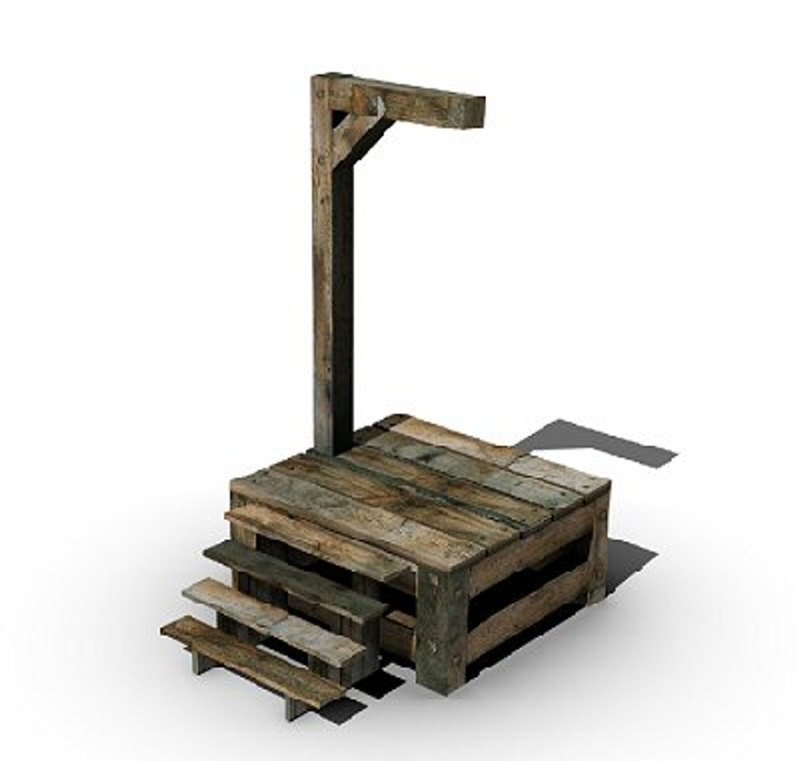 Medieval Gallow 3d 3ds