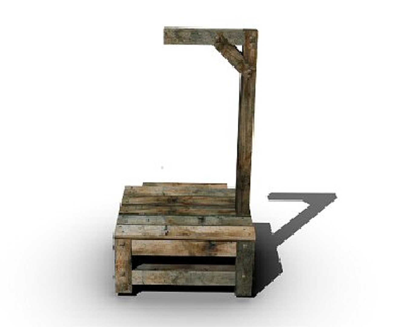 Medieval Gallow 3d 3ds