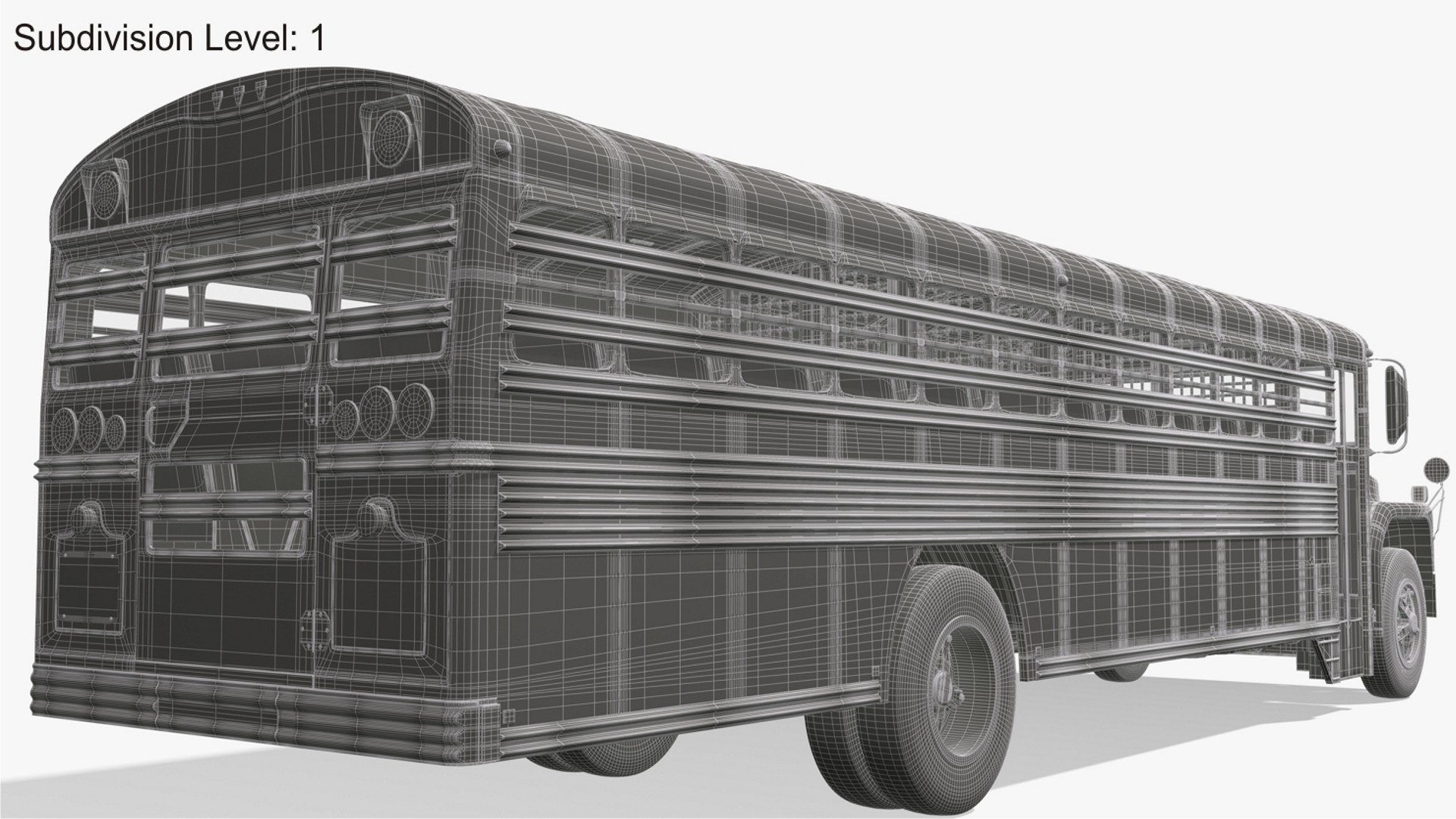 3D NYPD Bus And Prison Bus Model - TurboSquid 2424858