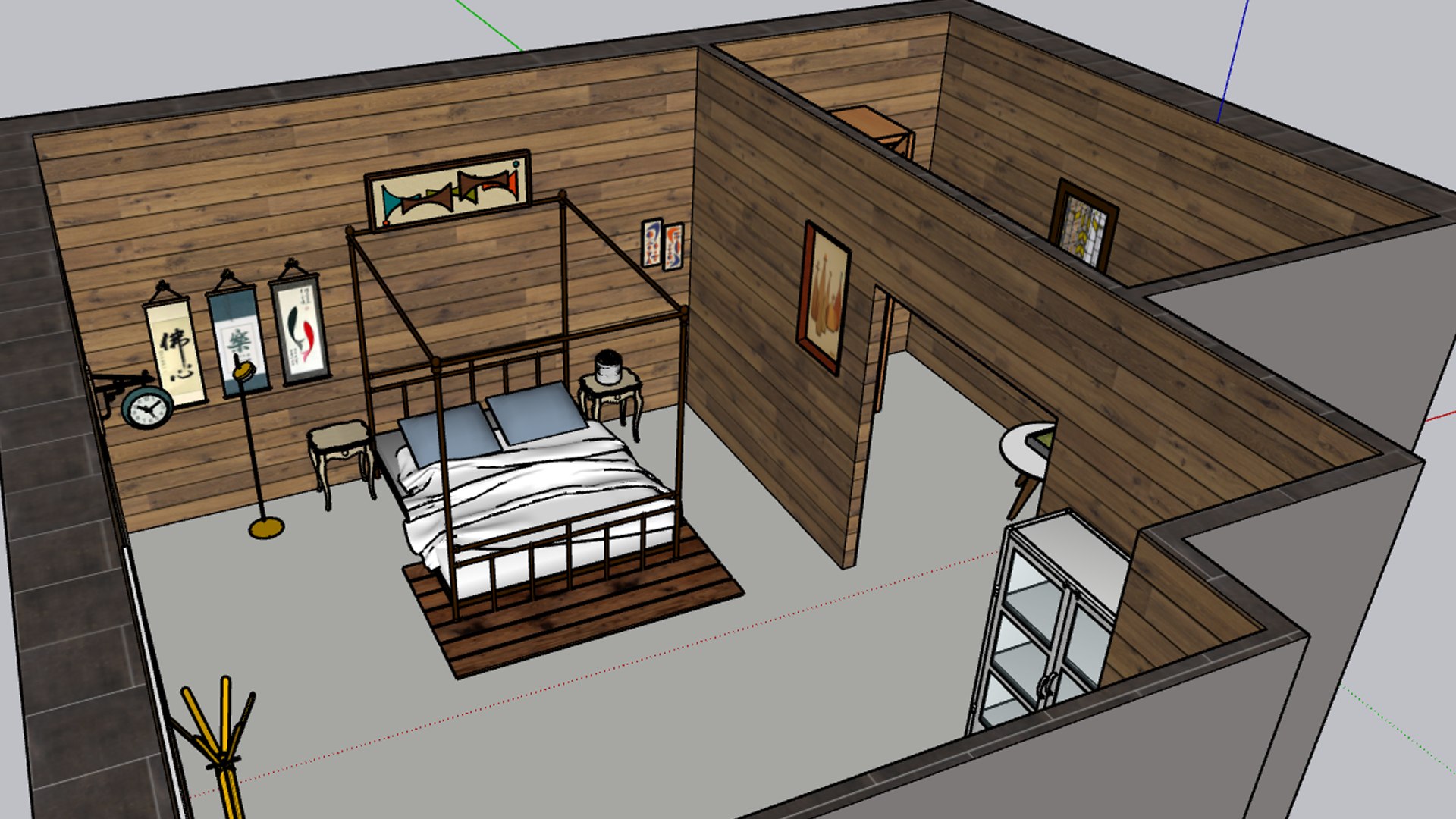 3D Rustic Home model - TurboSquid 2014930