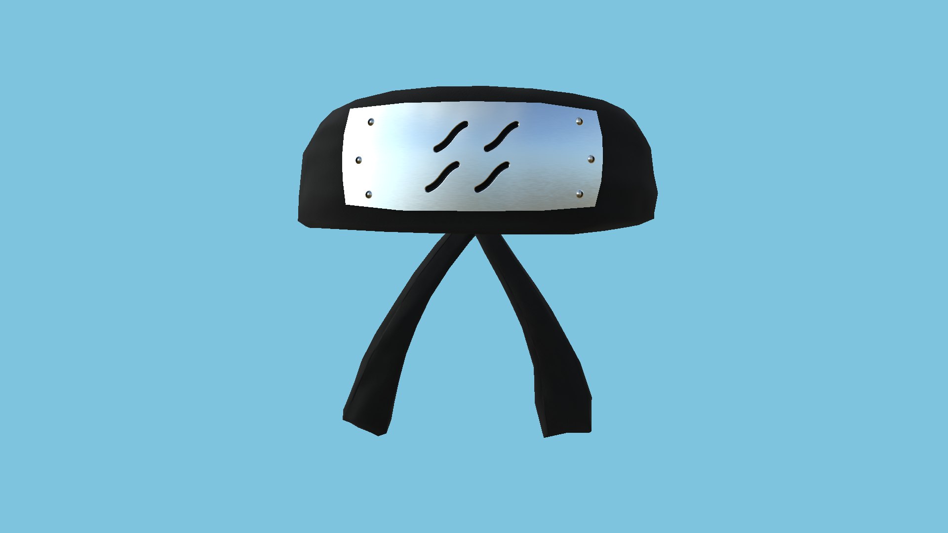 3D Naruto Bandana 07 - Mist Village - Character Design Fashion ...