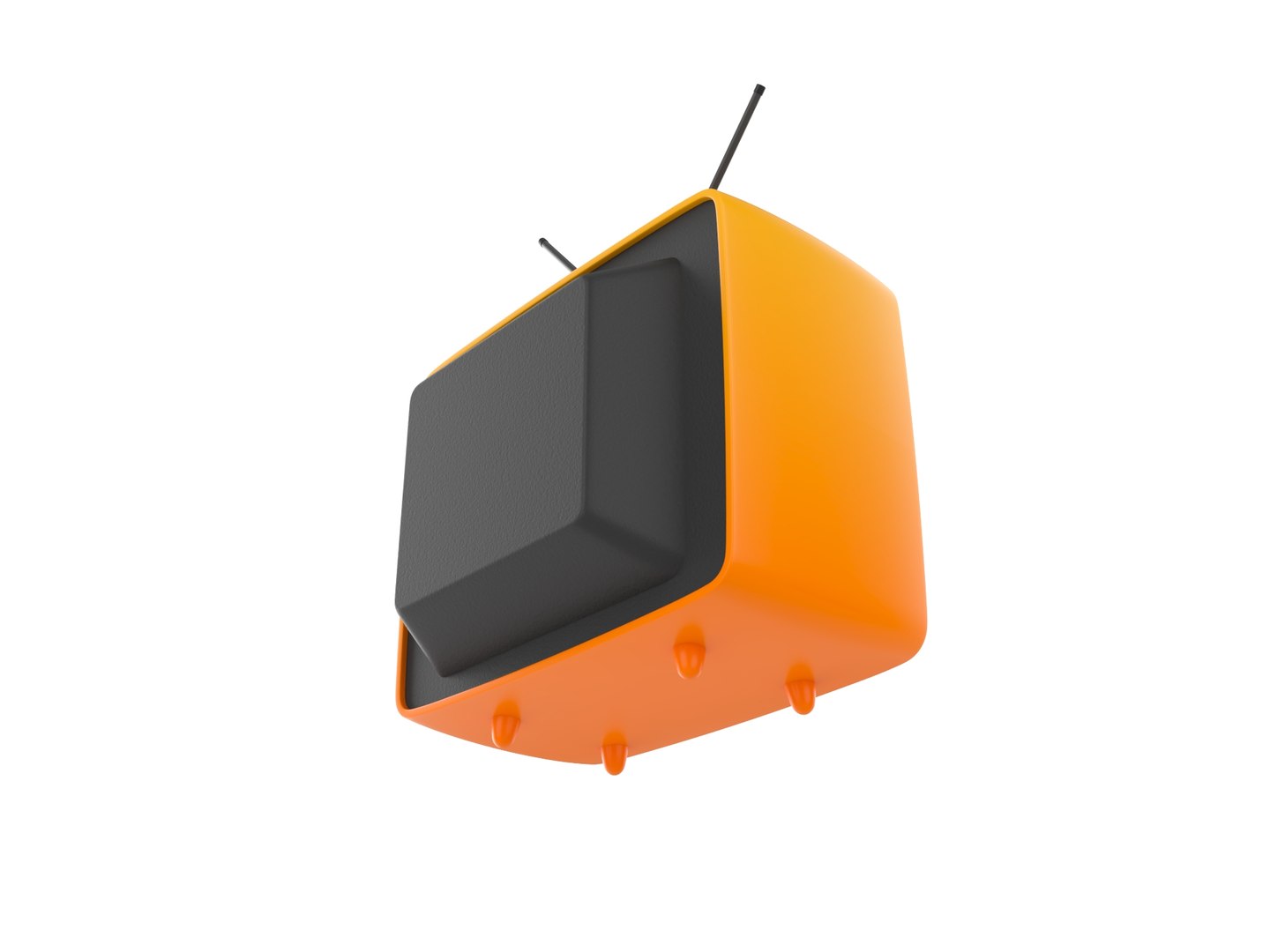 Cartoon TV 3D Model - TurboSquid 2192243