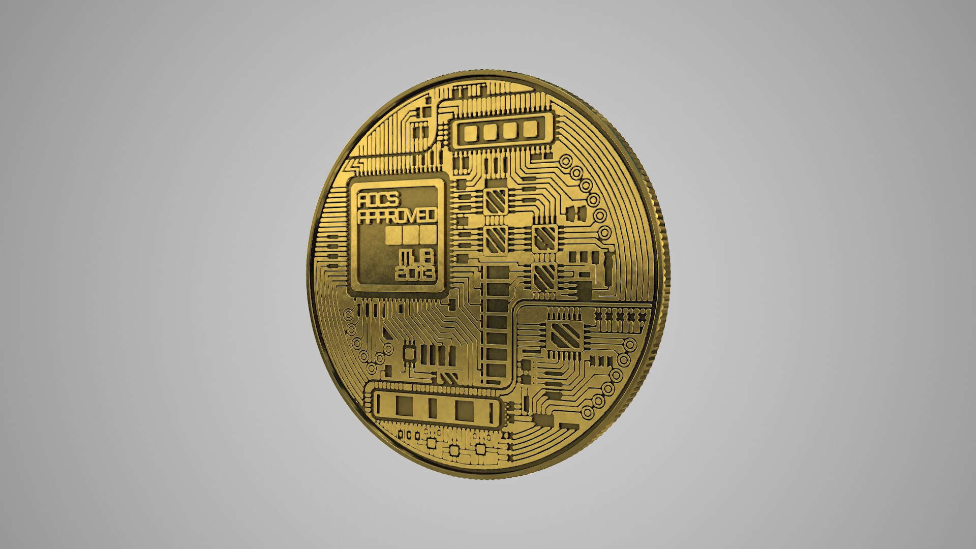 3D Bitcoin - TurboSquid 1690405