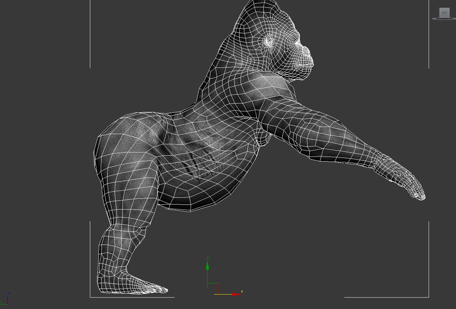 gorilla rigging animation max