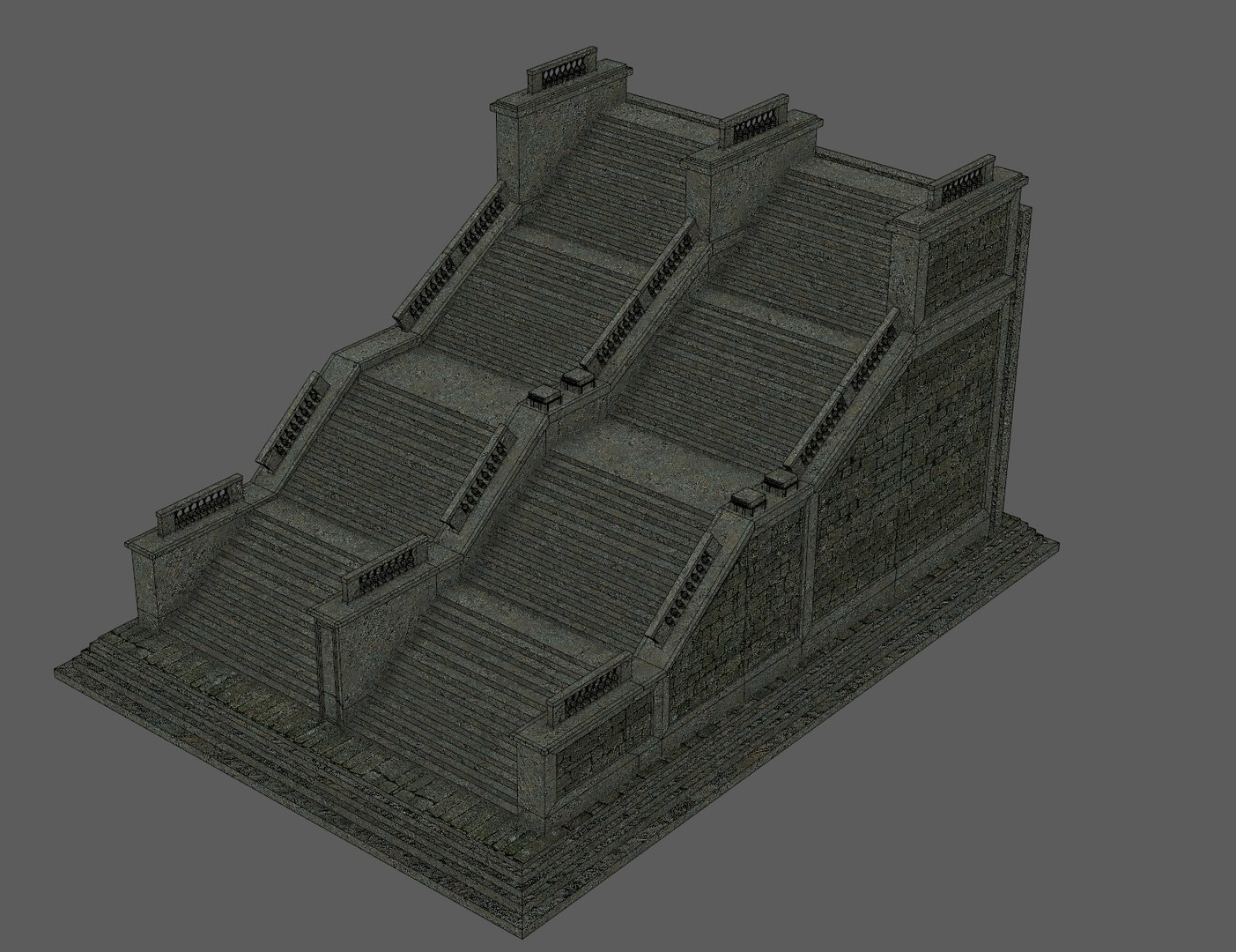 Free Stairs Step 3D Model - TurboSquid 1691639