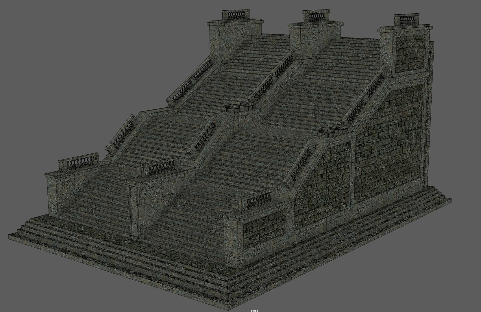 Free Stairs Step 3D Model - TurboSquid 1691639