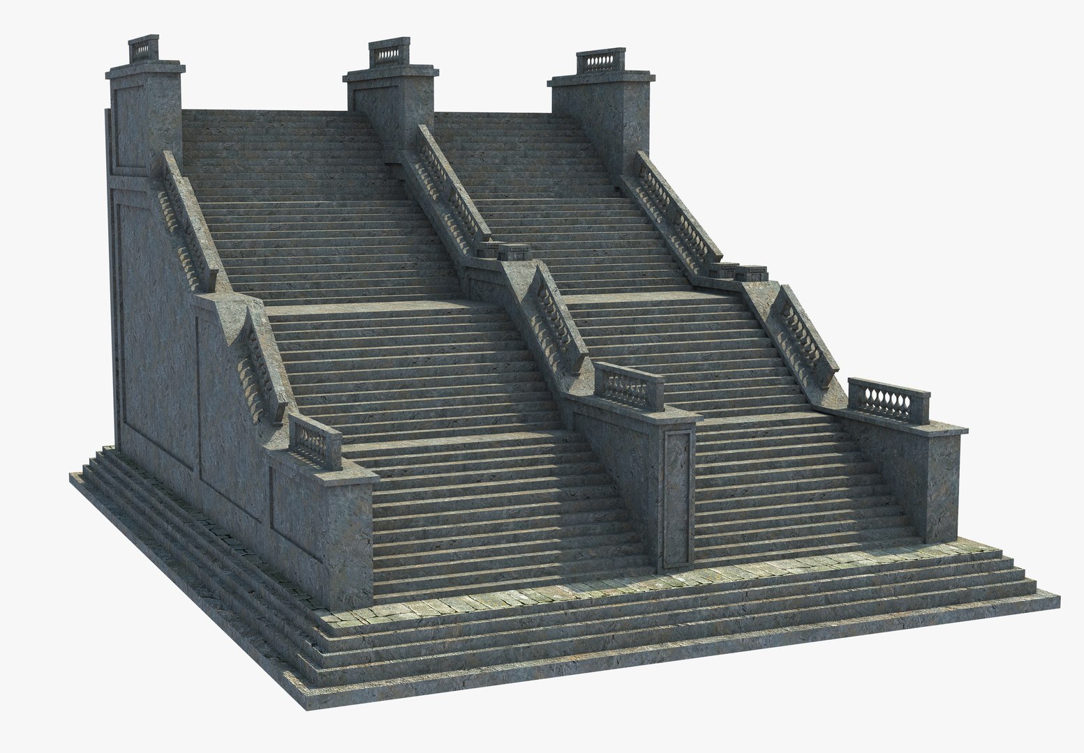 Free Stairs Step 3D Model - TurboSquid 1691639