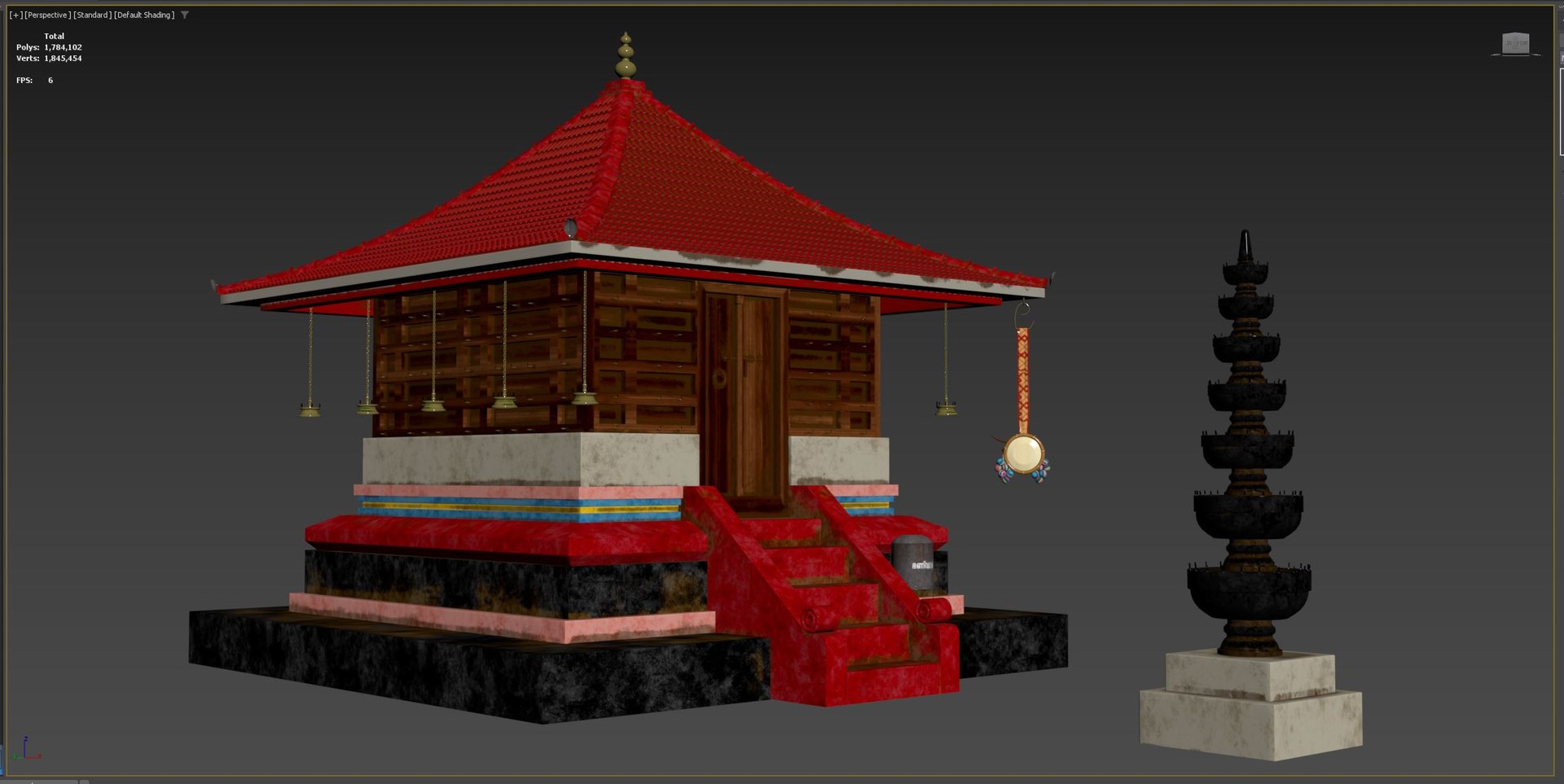 Temple 3D model - TurboSquid 2020812