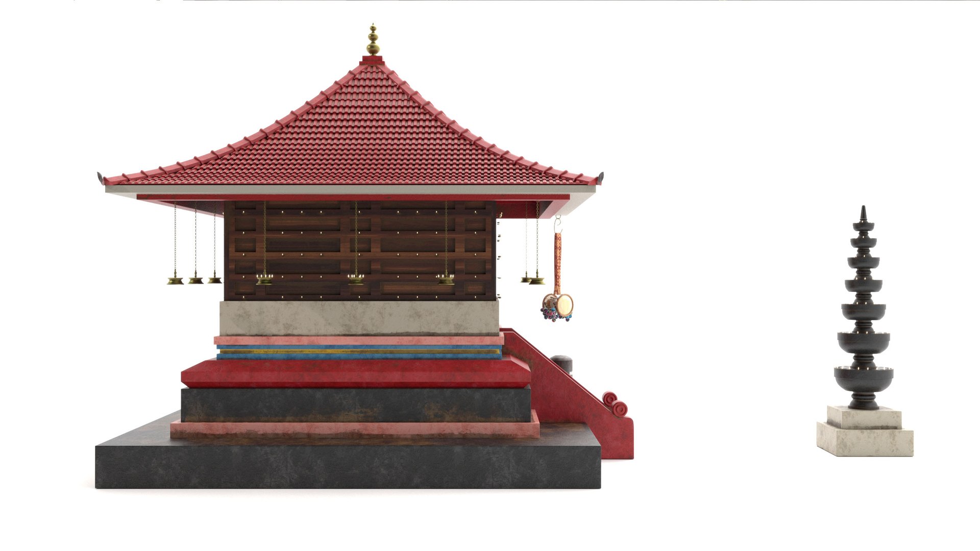 Temple 3D model - TurboSquid 2020812