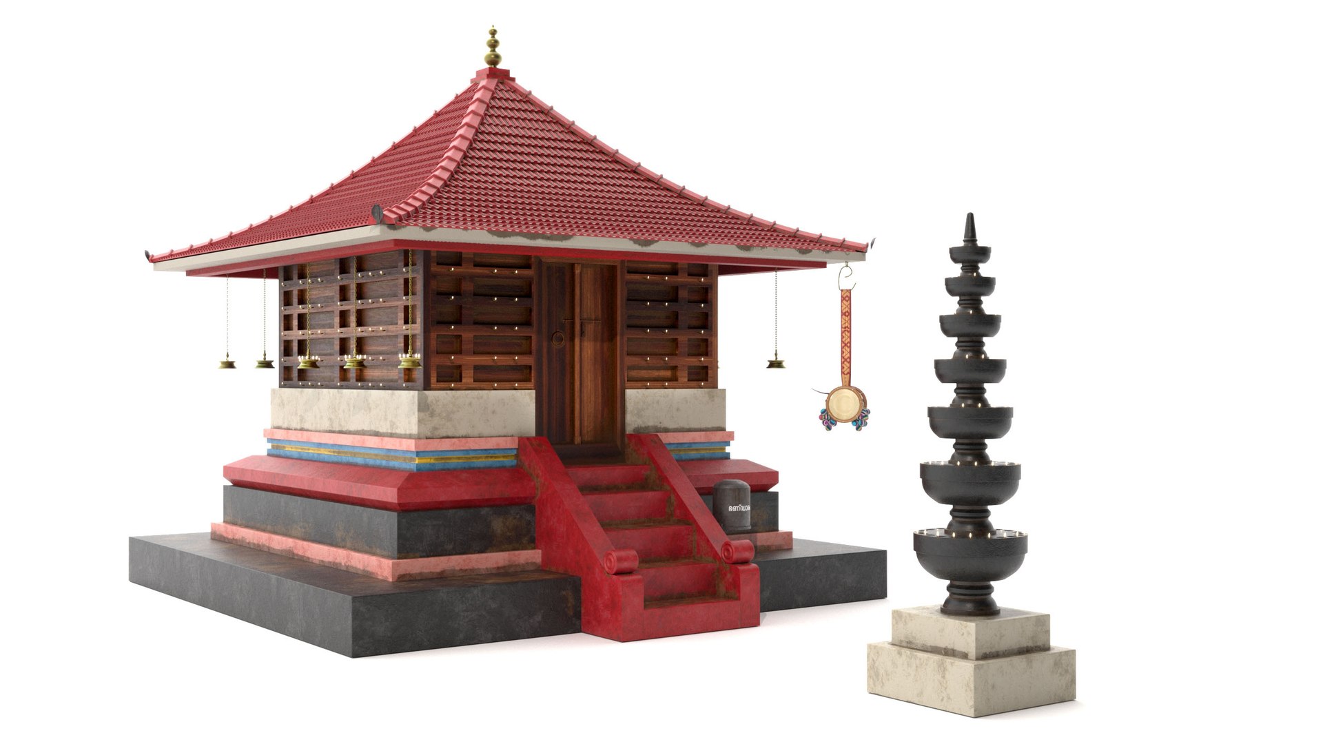 Temple 3D model - TurboSquid 2020812