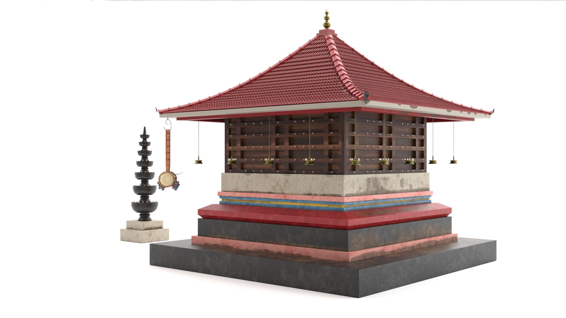 Temple 3D model - TurboSquid 2020812
