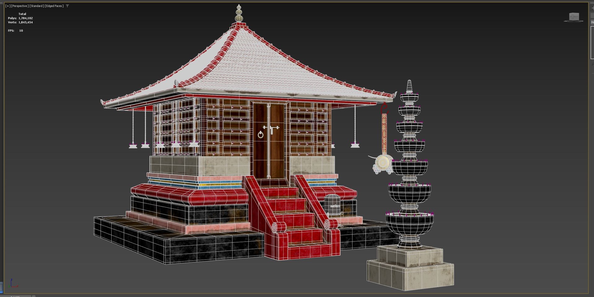 Temple 3D model - TurboSquid 2020812
