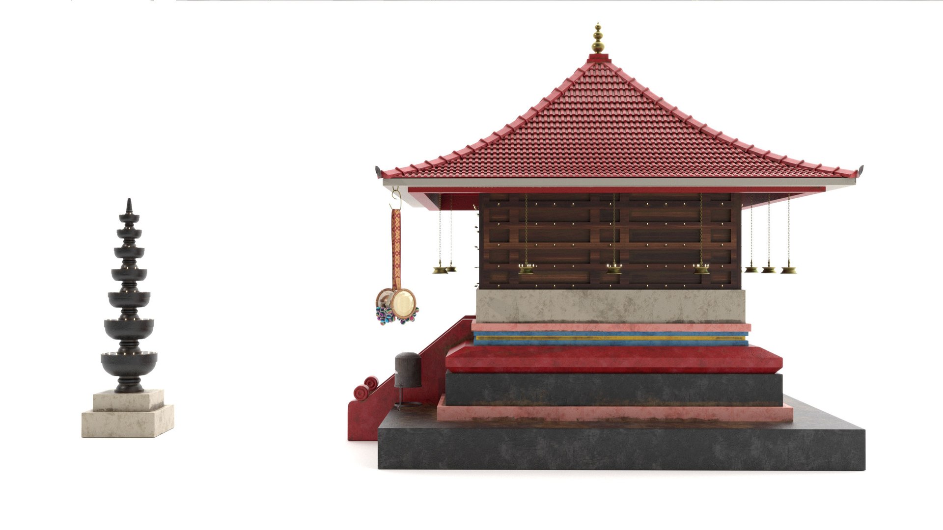 Temple 3D model - TurboSquid 2020812